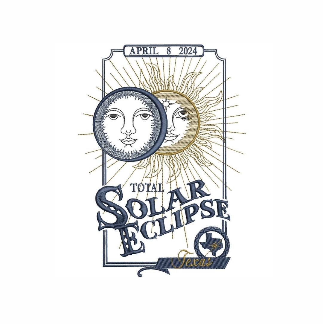 Total Solar Eclipse 08/04/2024 Texas: in Digital Format Machine ...