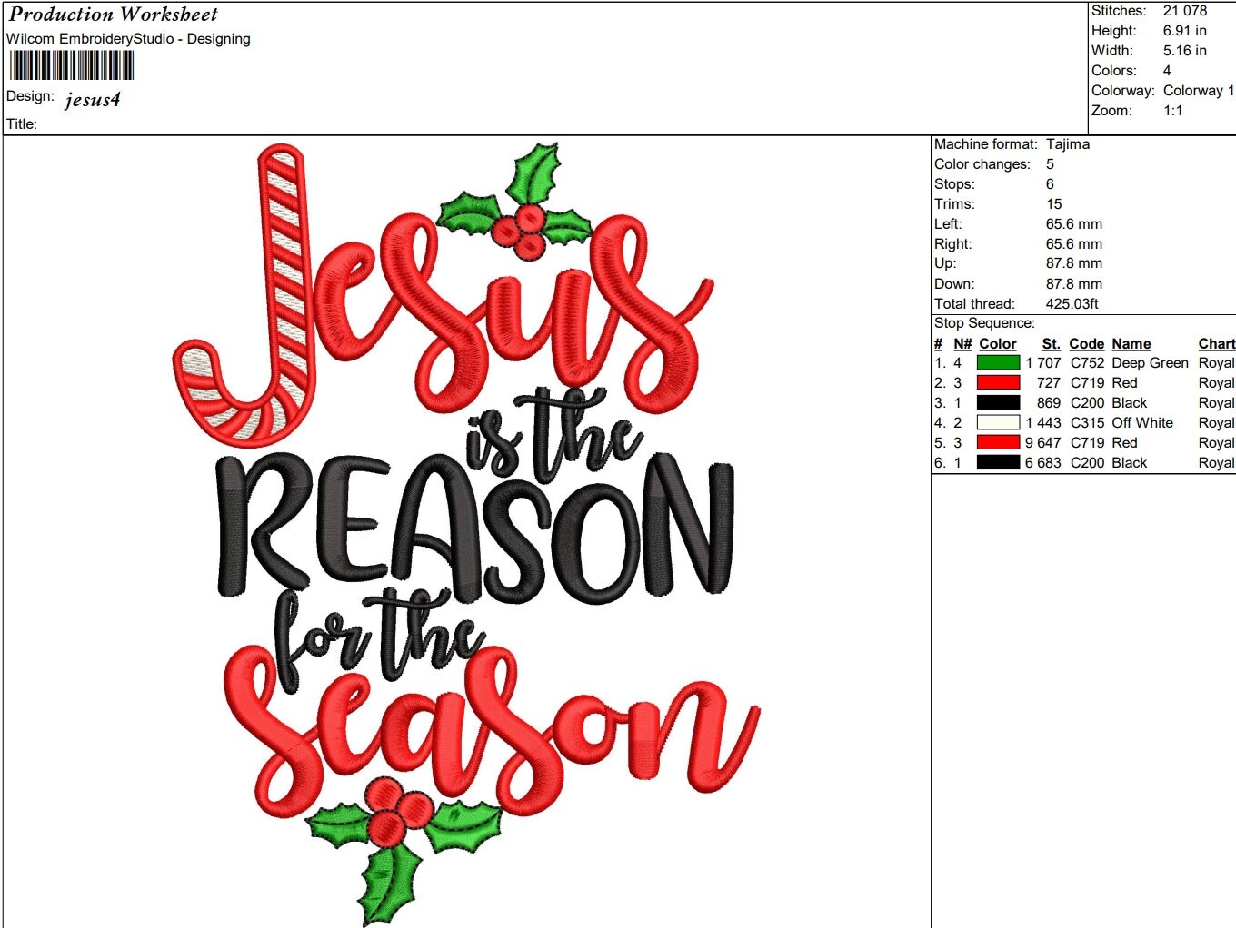 Jesus is the Reason for the Season Machine Embroidery Design, Jesus ...