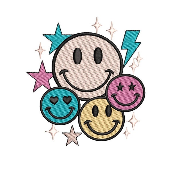 Smile Pes Embroidery - Etsy