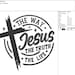 Jesus Cross Embroidery Design: Christian Faith (digital Download) - Etsy