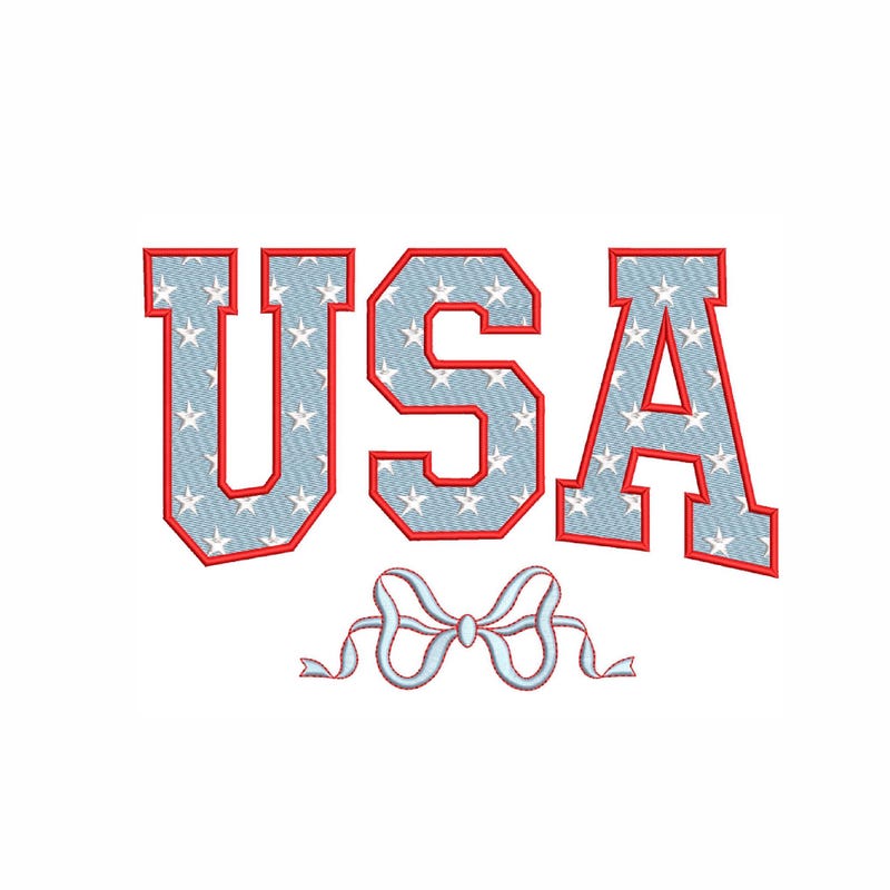 Usa Icon for Embroidery - Etsy