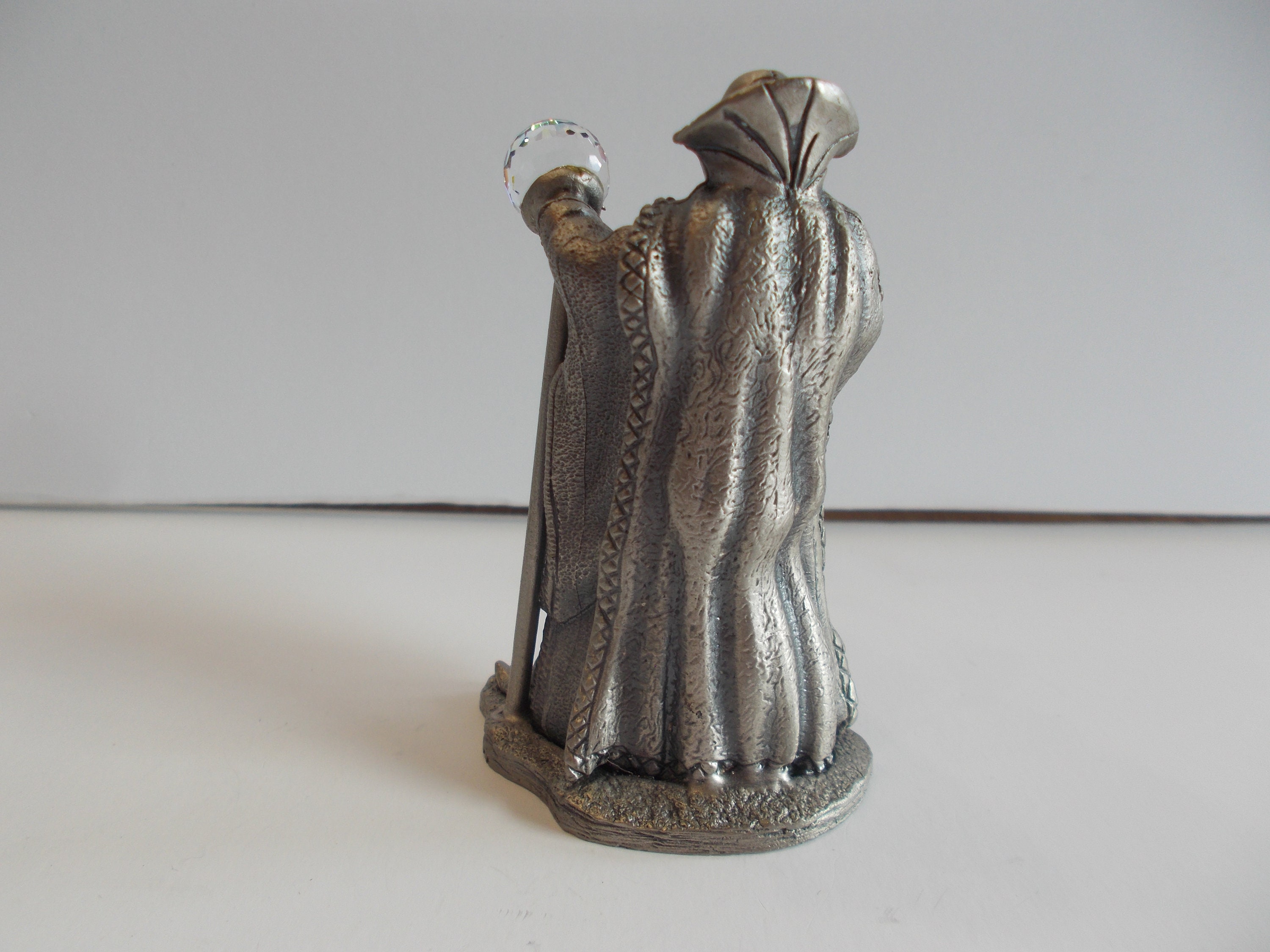 Large~merlin the Magician~fantasy Pewter~figurine~90's~wapw~england ...