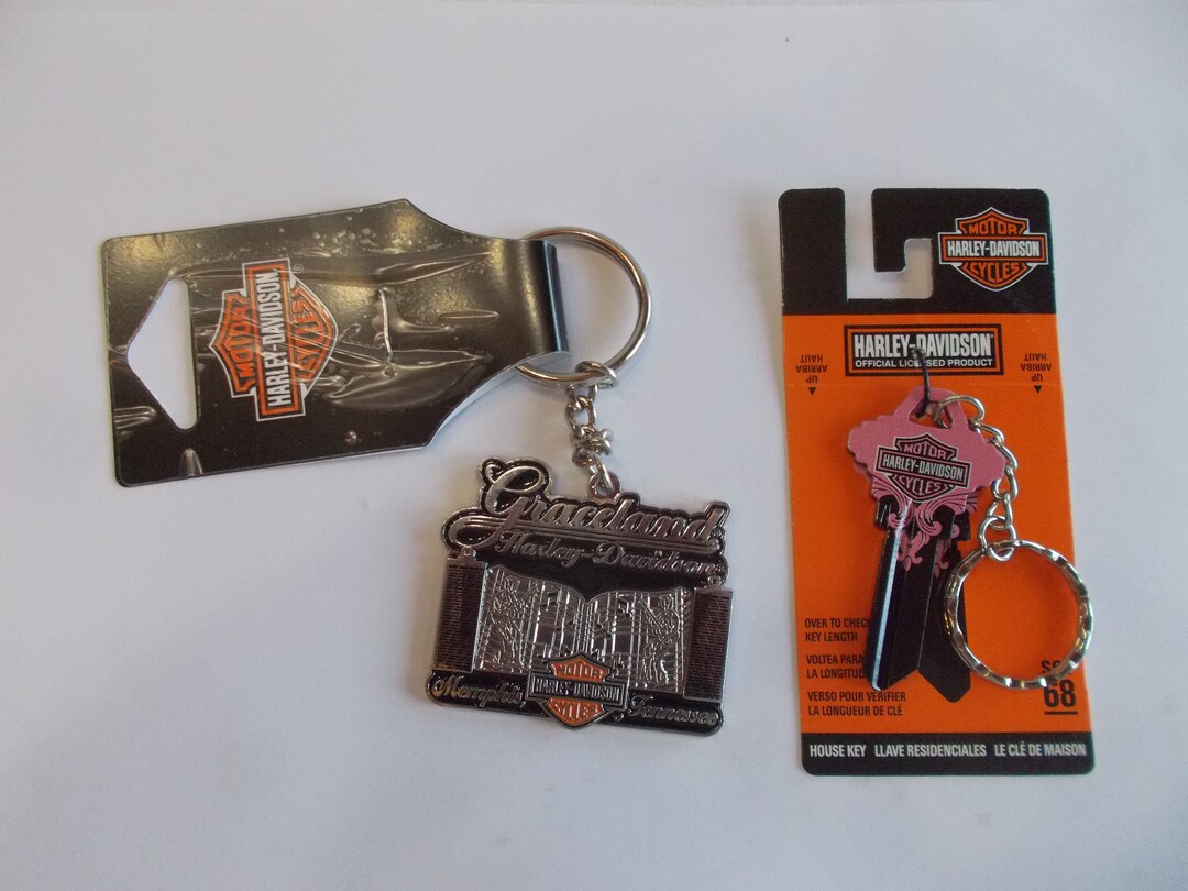 Harley~keychain~keyring~ladies Keyring~graceland~elvis~keyring ...
