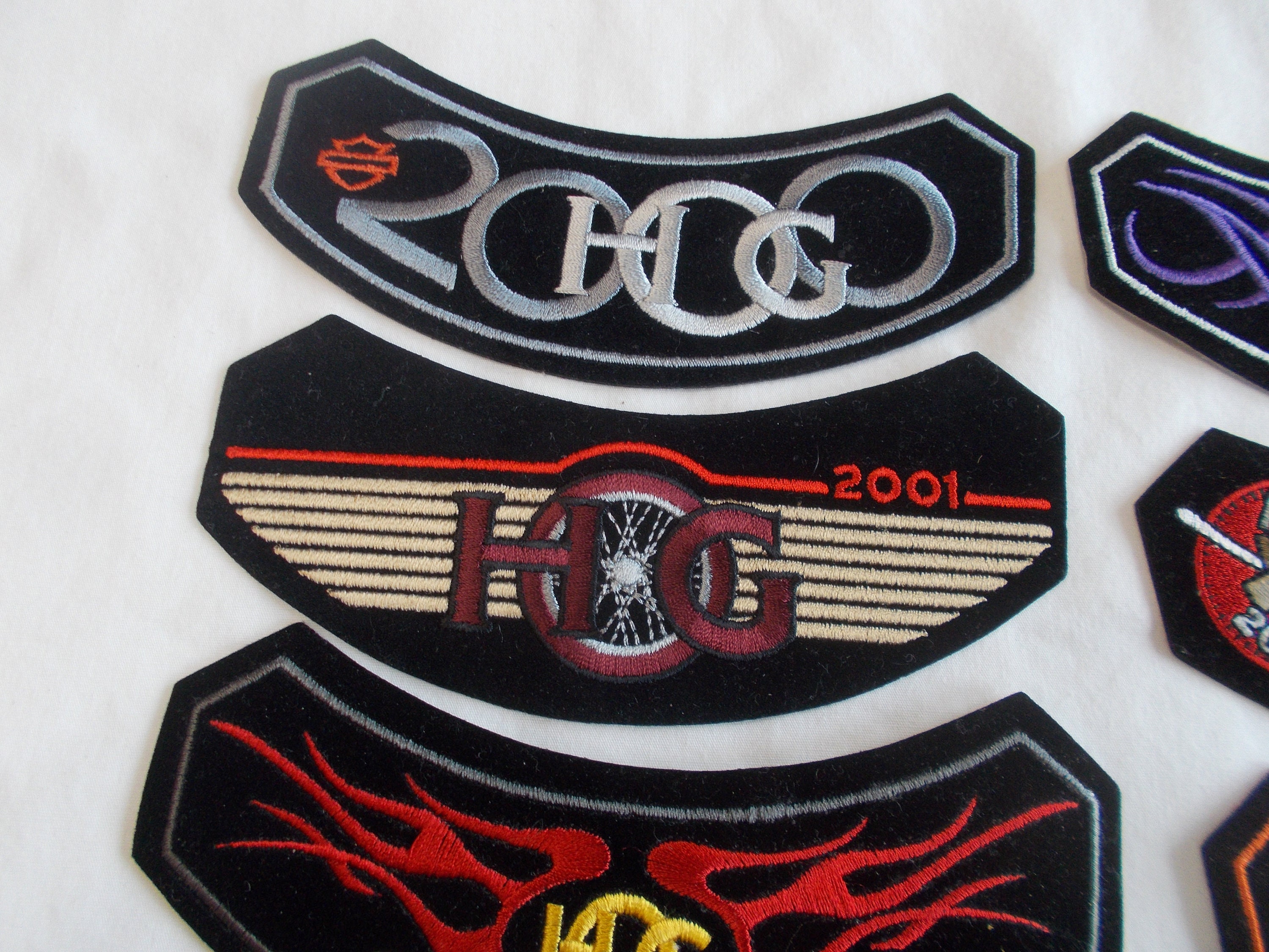 Biker~motorcycle~patch~jacket~vest~rocker~year~patch~6"~your Choice ...