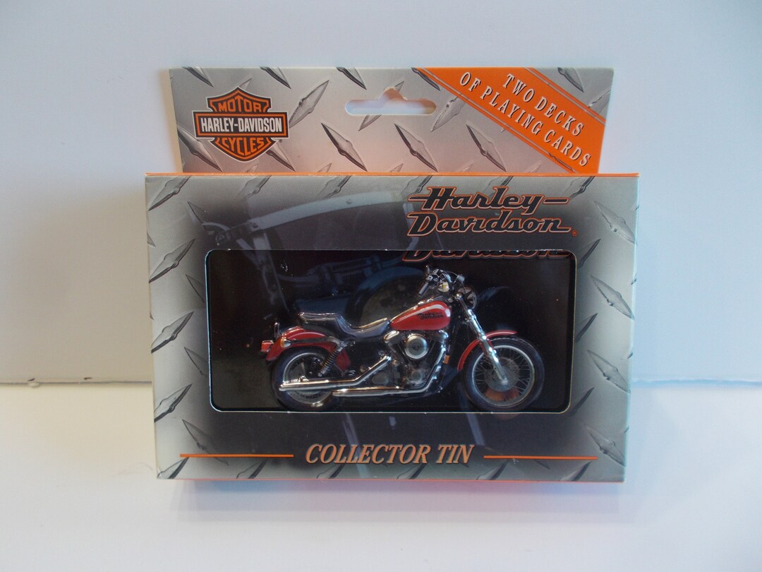 HARLEY Davidson~2003~playing~cards~2 Decks~collector Tin~sealed~cards ...
