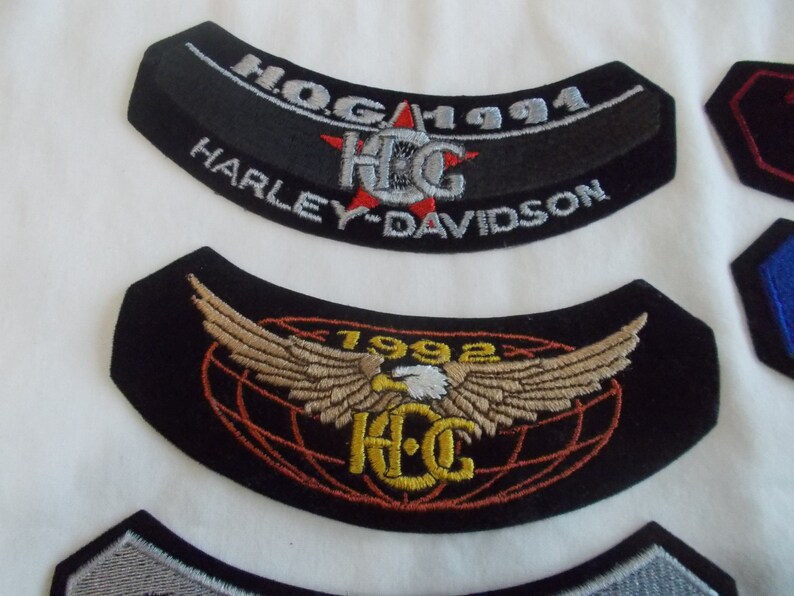 Vintage~biker~motorcycle~patch~jacket~vest~rocker~patch~6"~your Choice ...