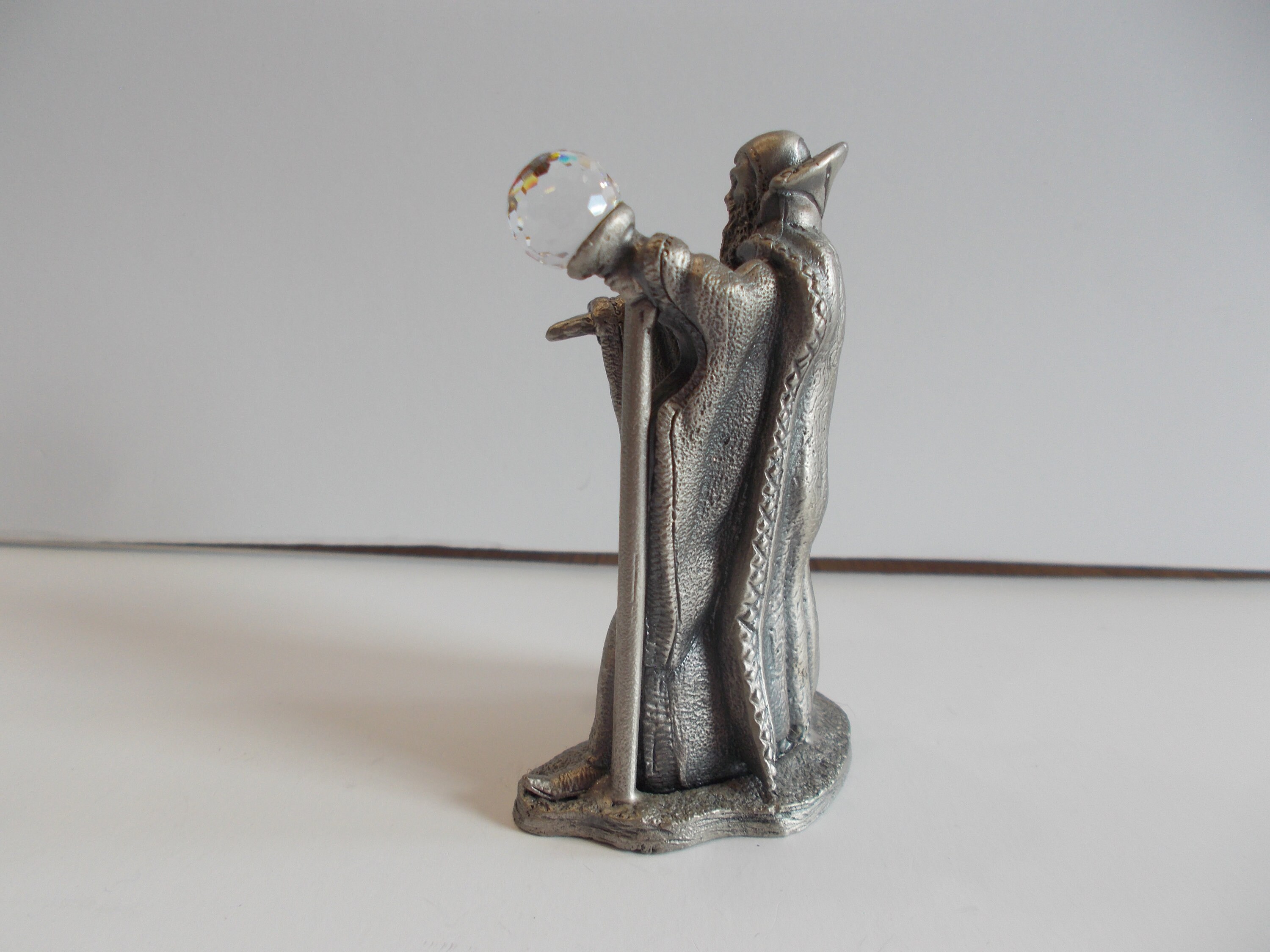 Large~merlin the Magician~fantasy Pewter~figurine~90's~wapw~england ...
