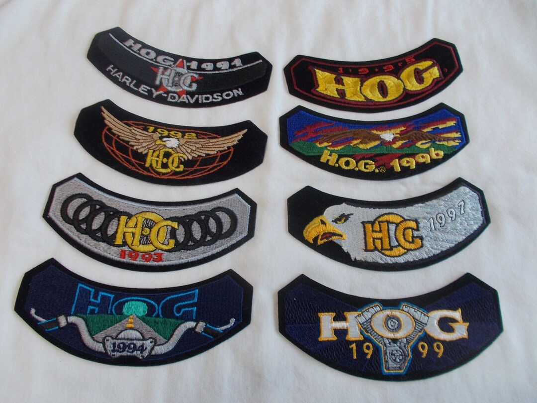 Vintage~biker~motorcycle~patch~jacket~vest~rocker~patch~6"~your Choice ...