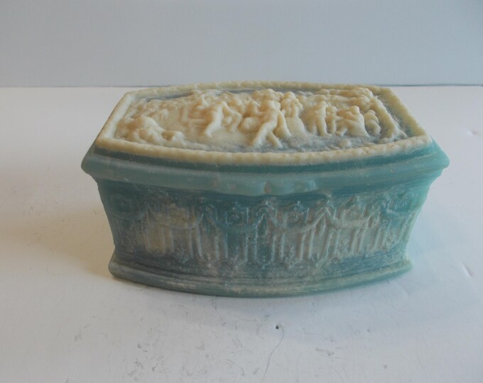 Incolay~small~stone~box~men's~woman's~dresser~gift~box~5" X 2"~valet ...