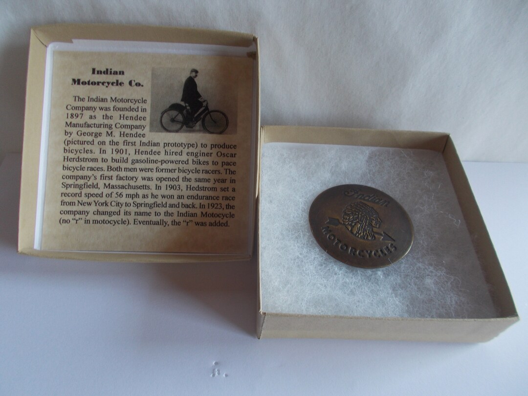 Large~indian~motorcycle~pin~boxed~biker~motorcycle~accessory~indian ...