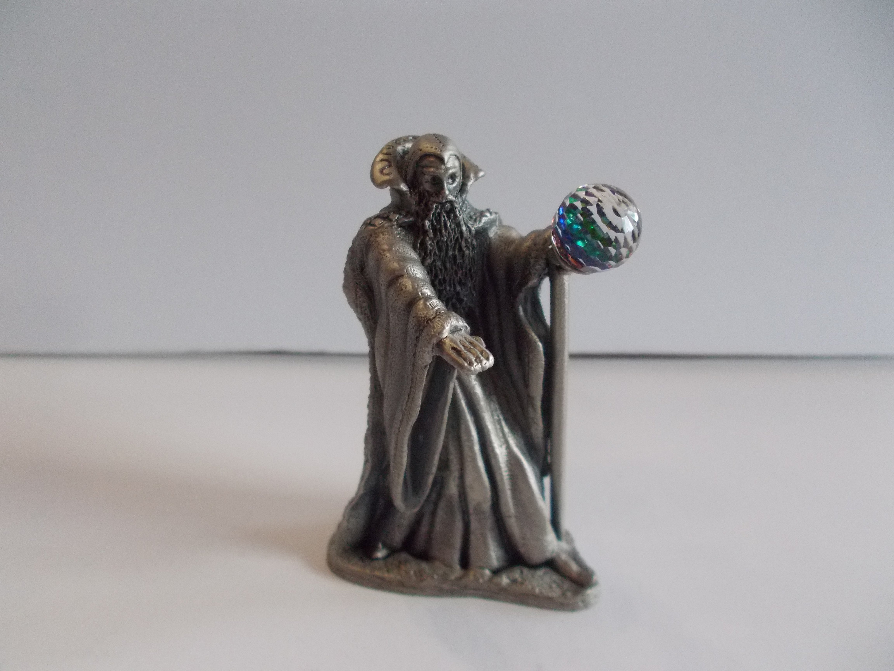 Large~merlin the Magician~fantasy Pewter~figurine~90's~wapw~england ...