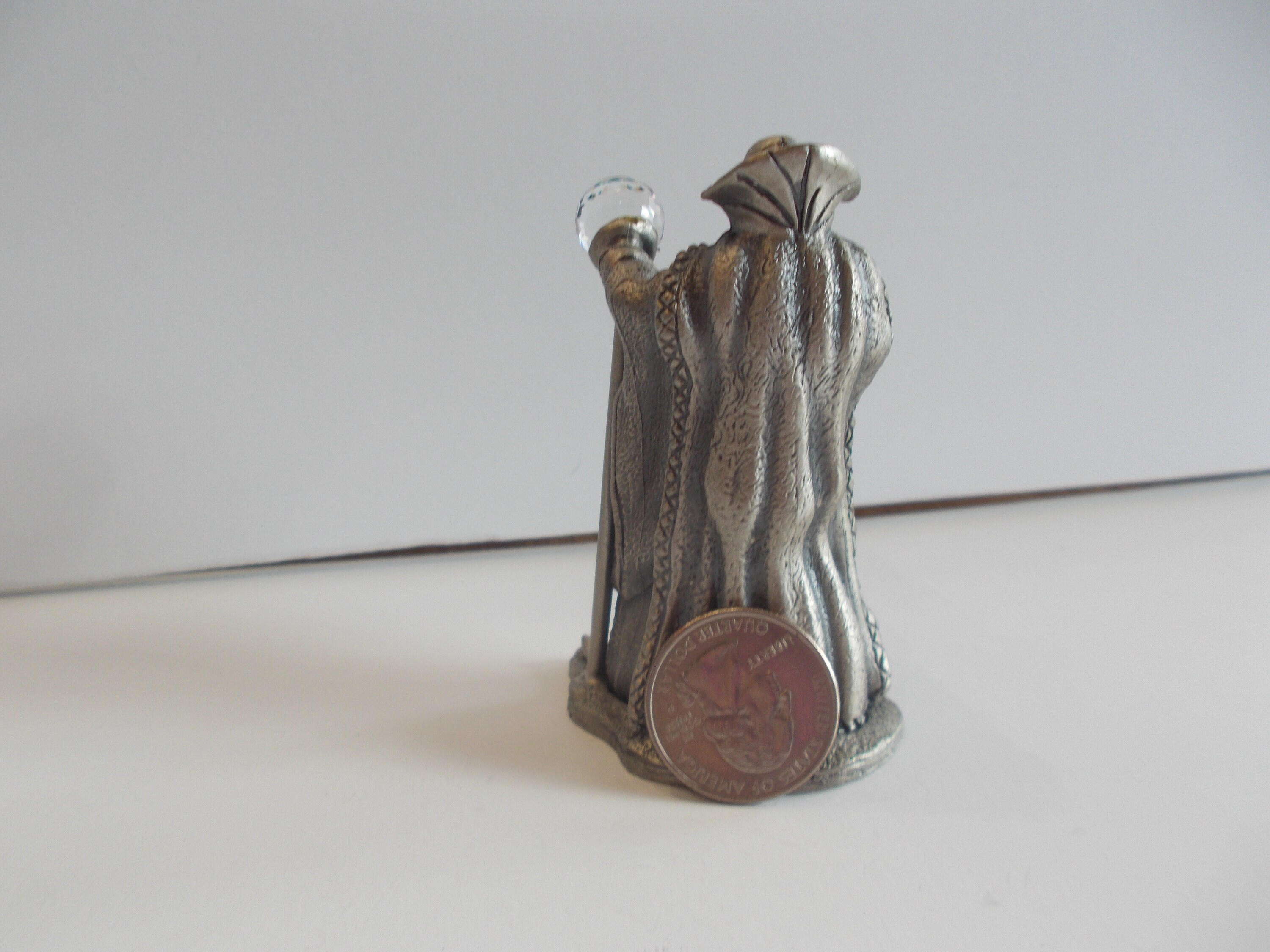 Large~merlin the Magician~fantasy Pewter~figurine~90's~wapw~england ...