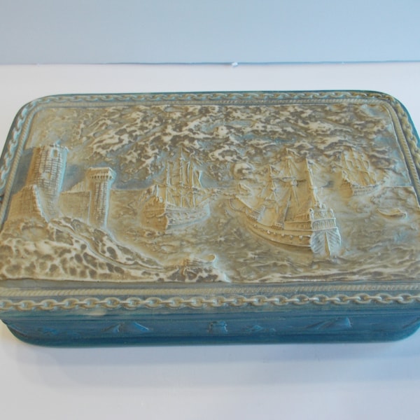 Incolay Stone Jewelry Box - Etsy