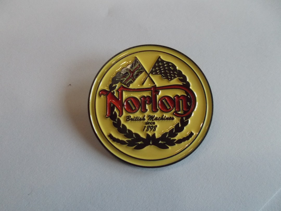 Norton~motorcycle~pin~biker~pin~never Used~badge~norton~accessory ...