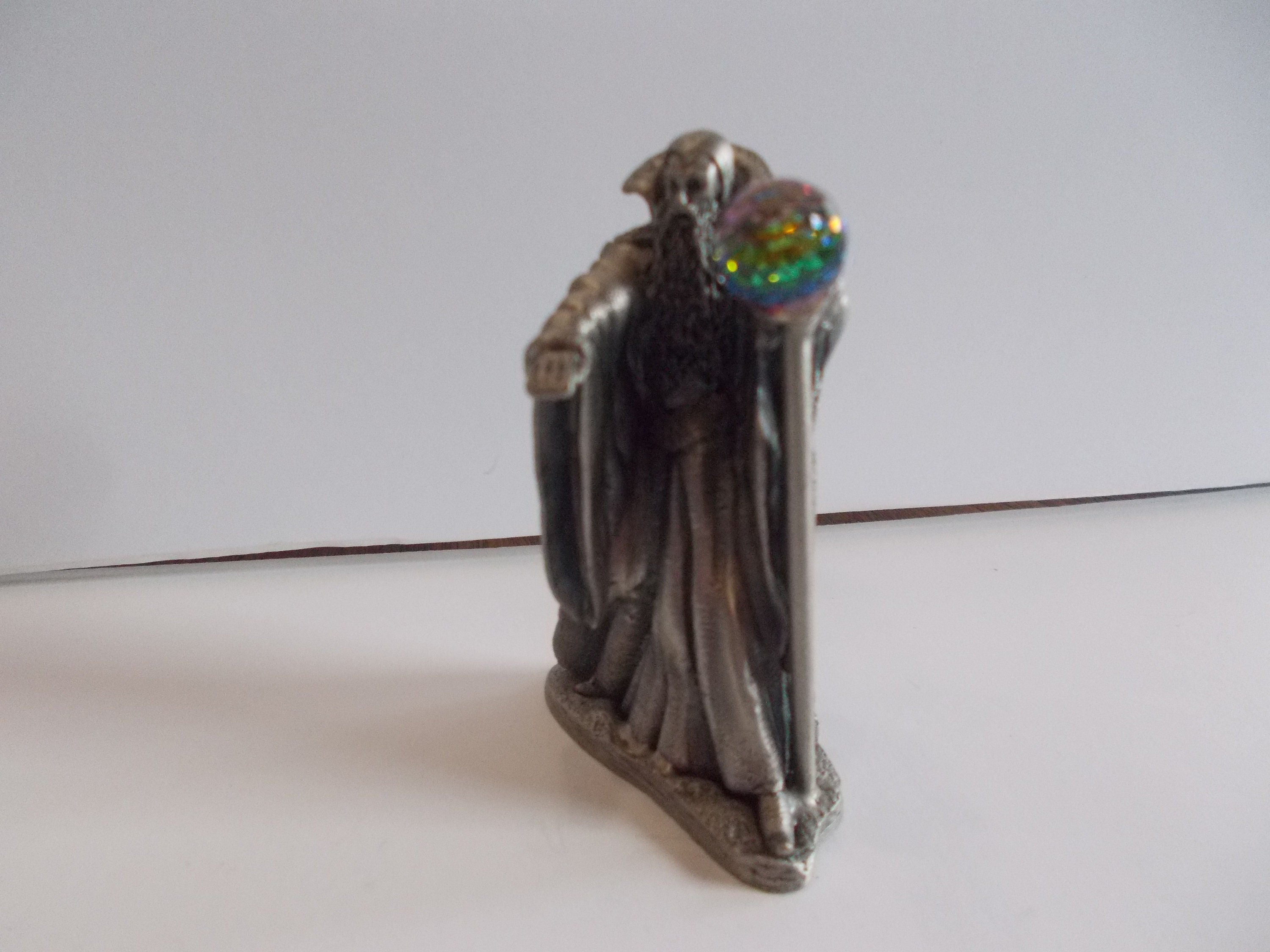 Large~merlin the Magician~fantasy Pewter~figurine~90's~wapw~england ...