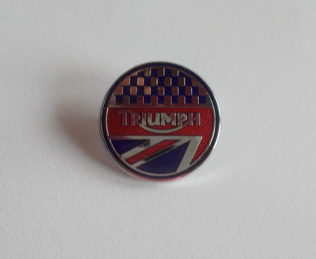 Triumph~motorcycle~pin~badge~biker Accessory~jewelry~collectable ...