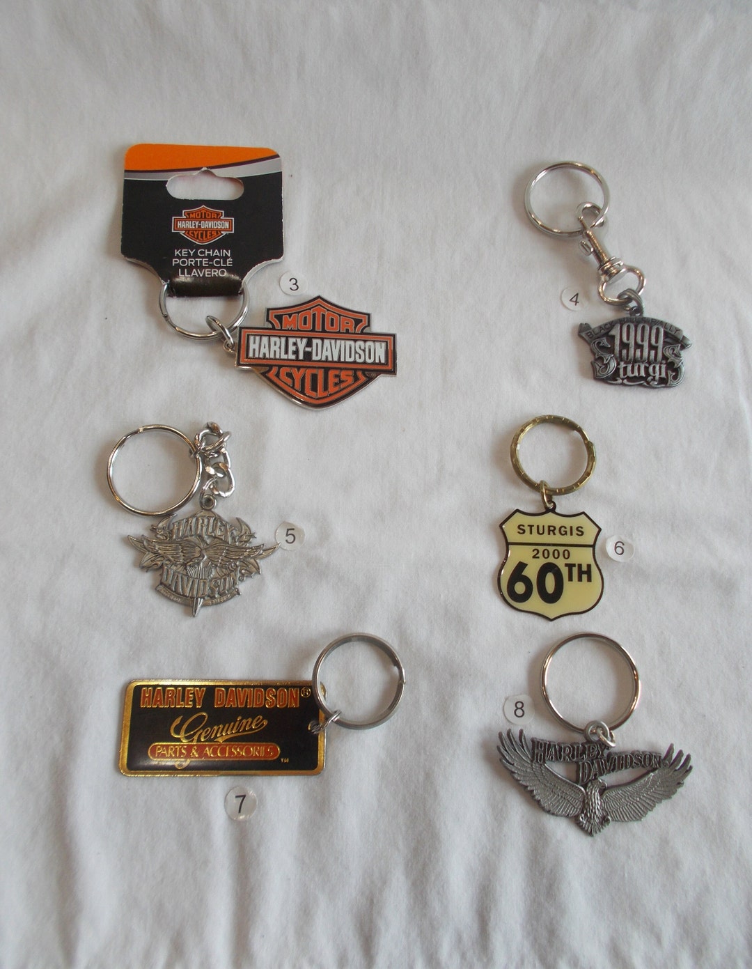 Biker~keychain~keyring~sturgis~etc.~motorcycle~accessory~biker~jewelry ...