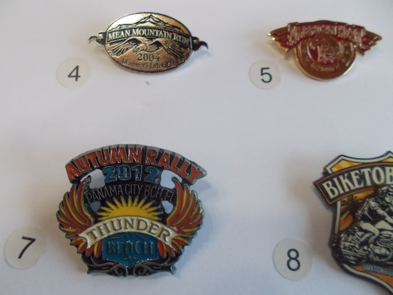 Biker~Event~Pins~Bike Week~Street Vibrations~Mean Mou… - Gem