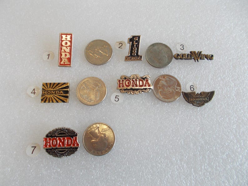 Honda~motorcycle~pins~goldwing~silverwing~shadow~pin~badge~honda ...