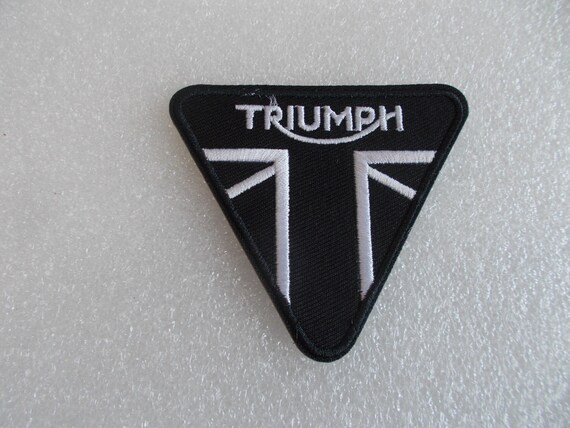 TRIUMPH~Motorcycle~Patch~Embroidered~Biker~Accessory~… - Gem