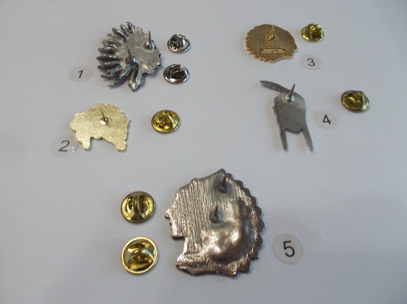 Beautiful~vintage~indian Chief~pin~large~native American Chief~jewelry ...