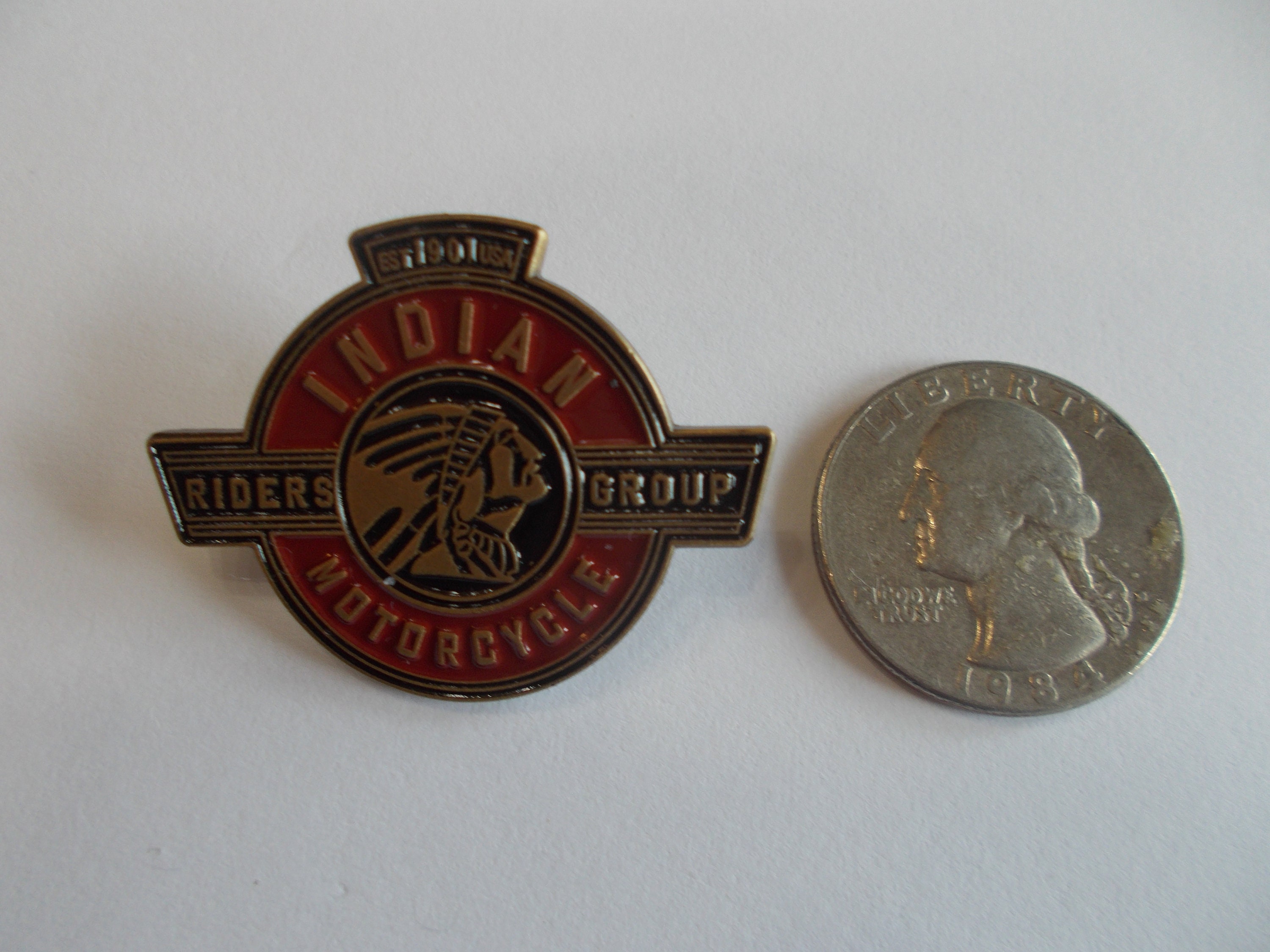 Indian~motorcycle~pin~biker~motorcycle~accessory~indian~biker~jewelry ...