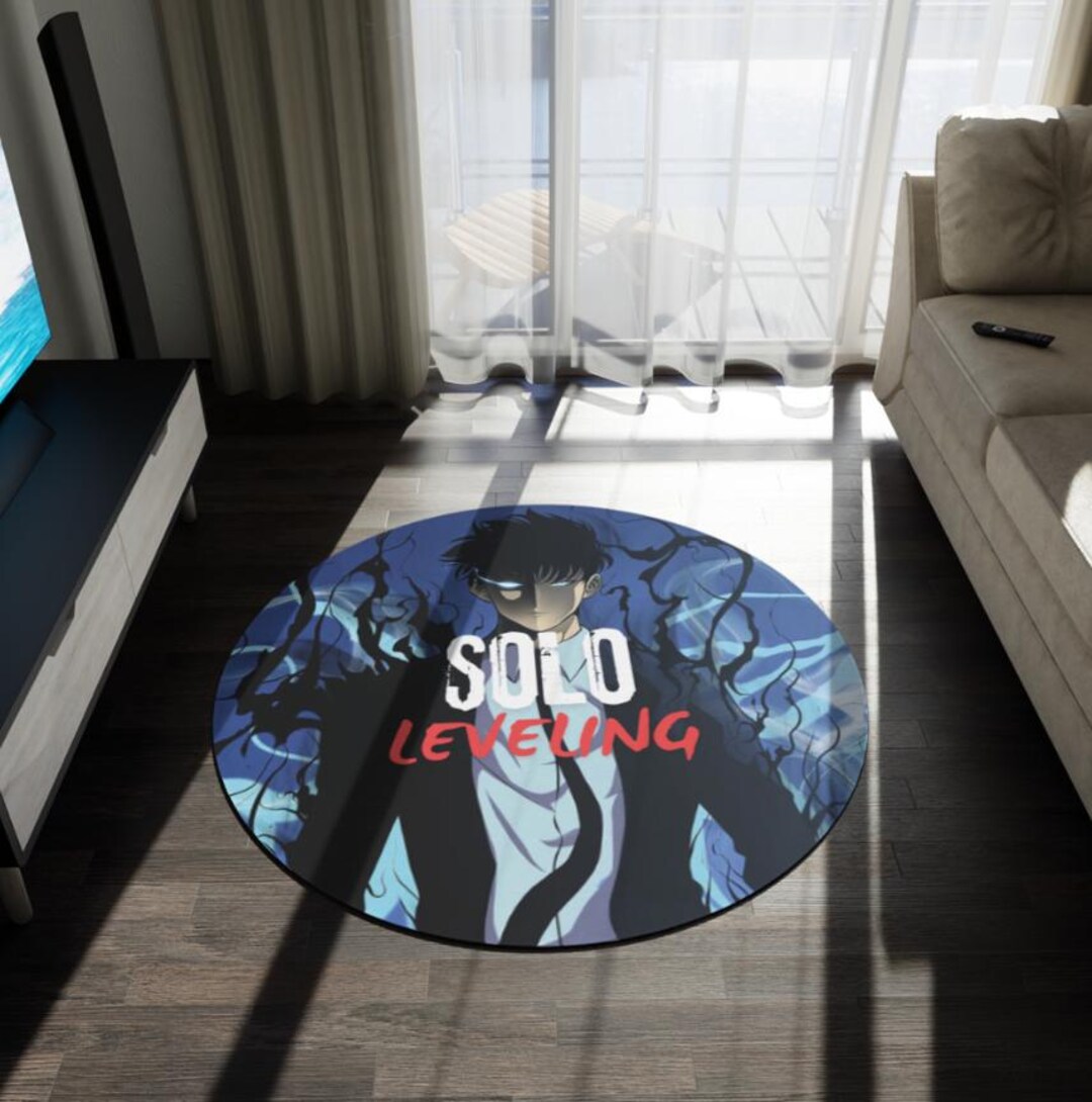 Solo Leveling Sung Jin Woo Round Rug - Etsy