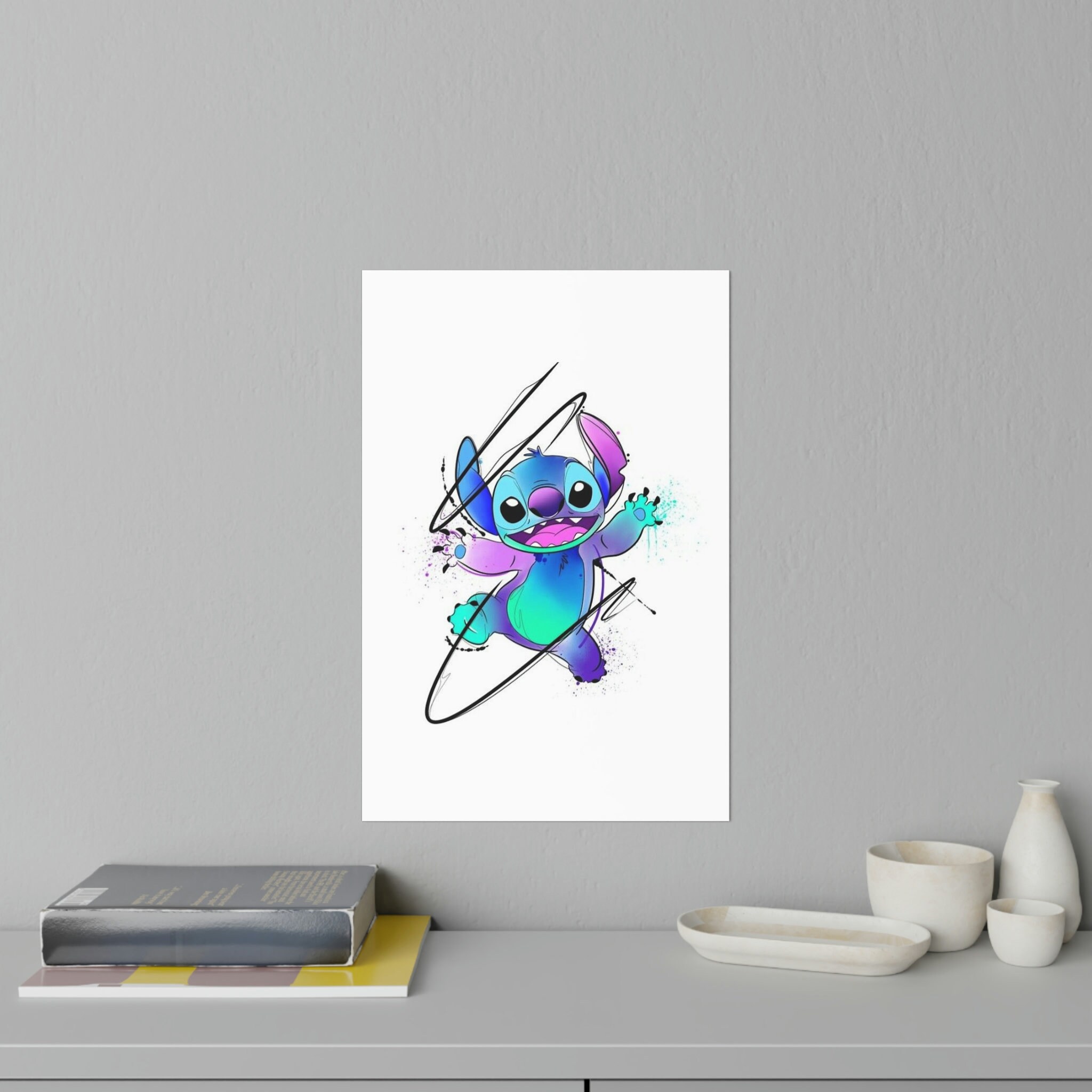 Stitch Wall Decals - Etsy