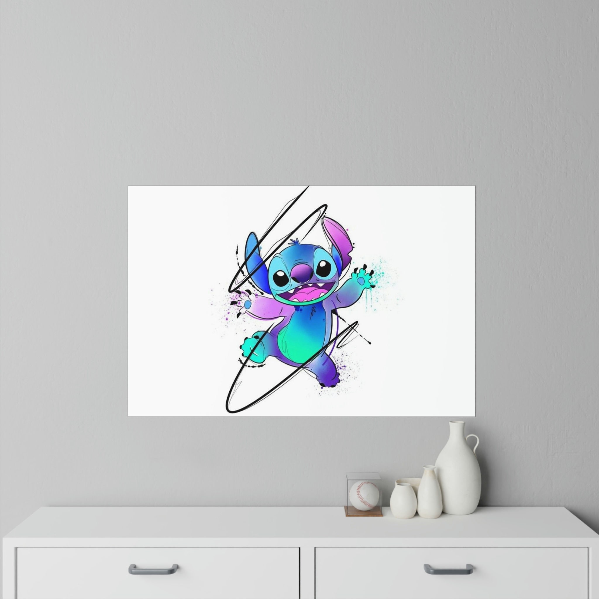Stitch Wall Decals - Etsy