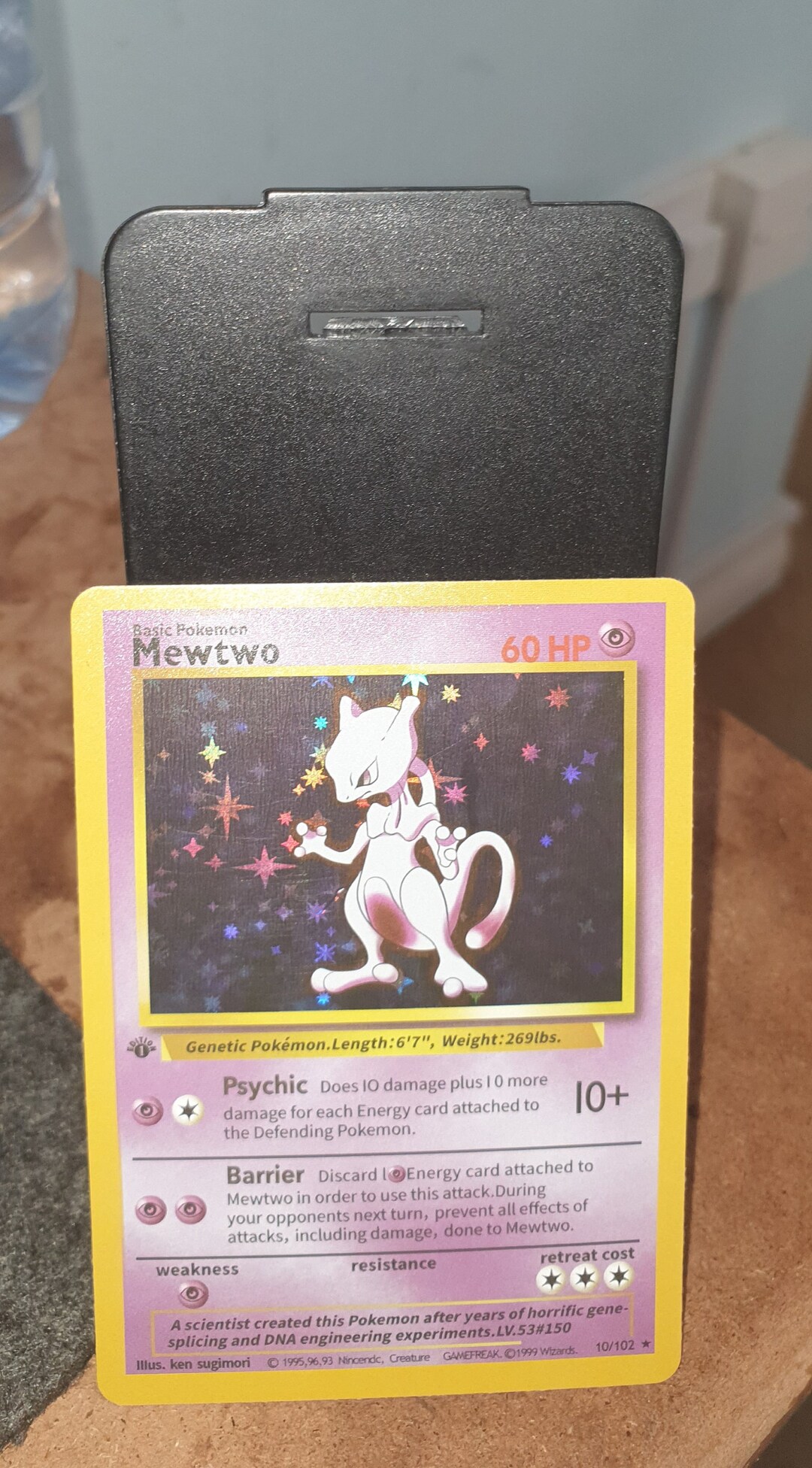 Mewtwo 1st Edition Holo Shadowless proxy - Etsy