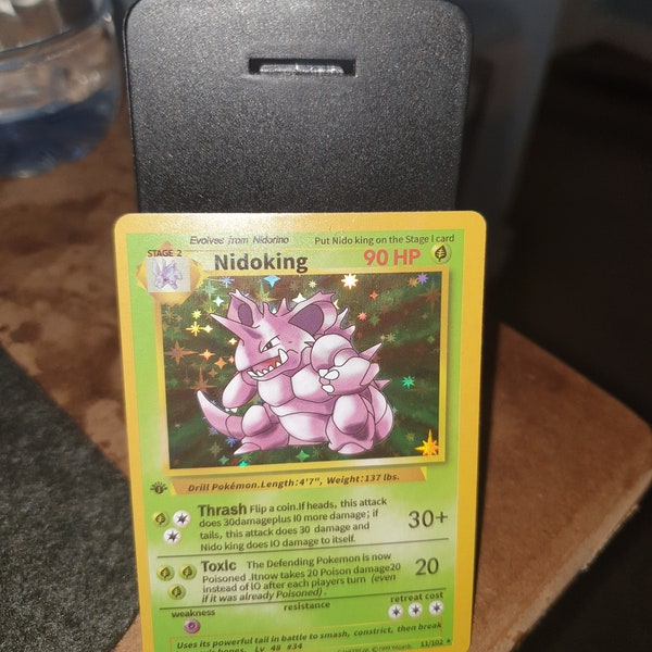 Nidoking 1st Edition - Etsy