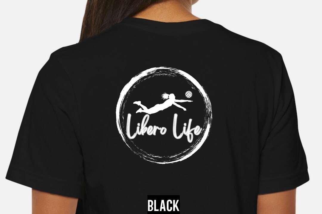 Libero Life Volleyball Shirt | Libero Tee | Girls Volleyball Shirt ...