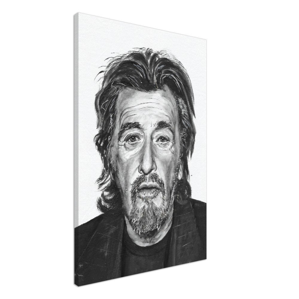 Al Pacino Canvas and Print Portrait - Etsy