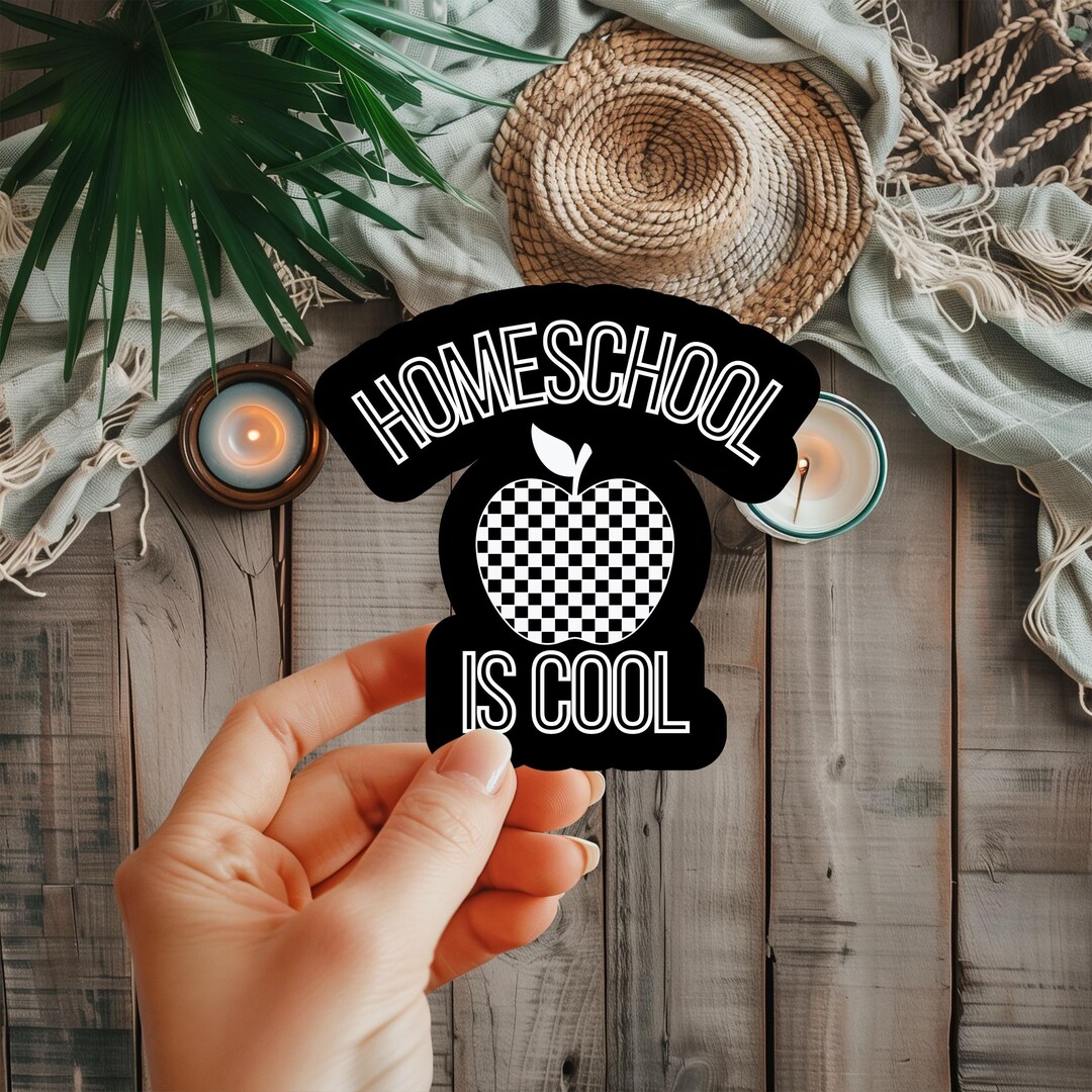 Homeschool is Cool Sticker, Homeschool Sticker - Etsy