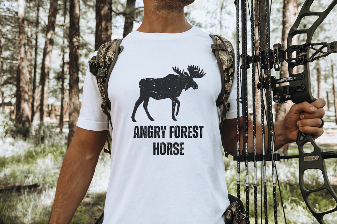 Funny Moose Hunting Shirt, Funny Moose Shirt, Forest Animal - Etsy
