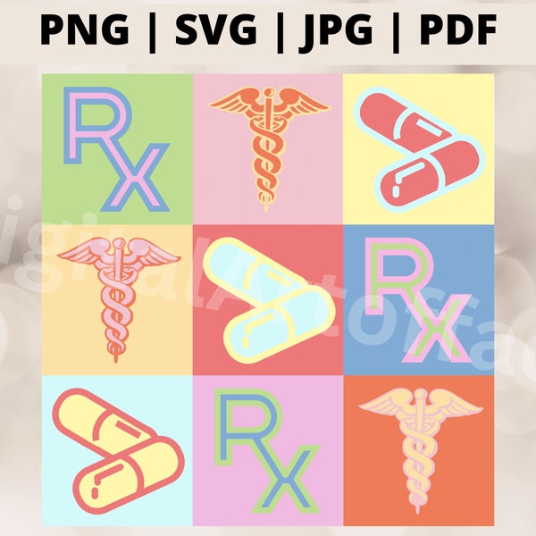 Pharmacy Svg - Etsy