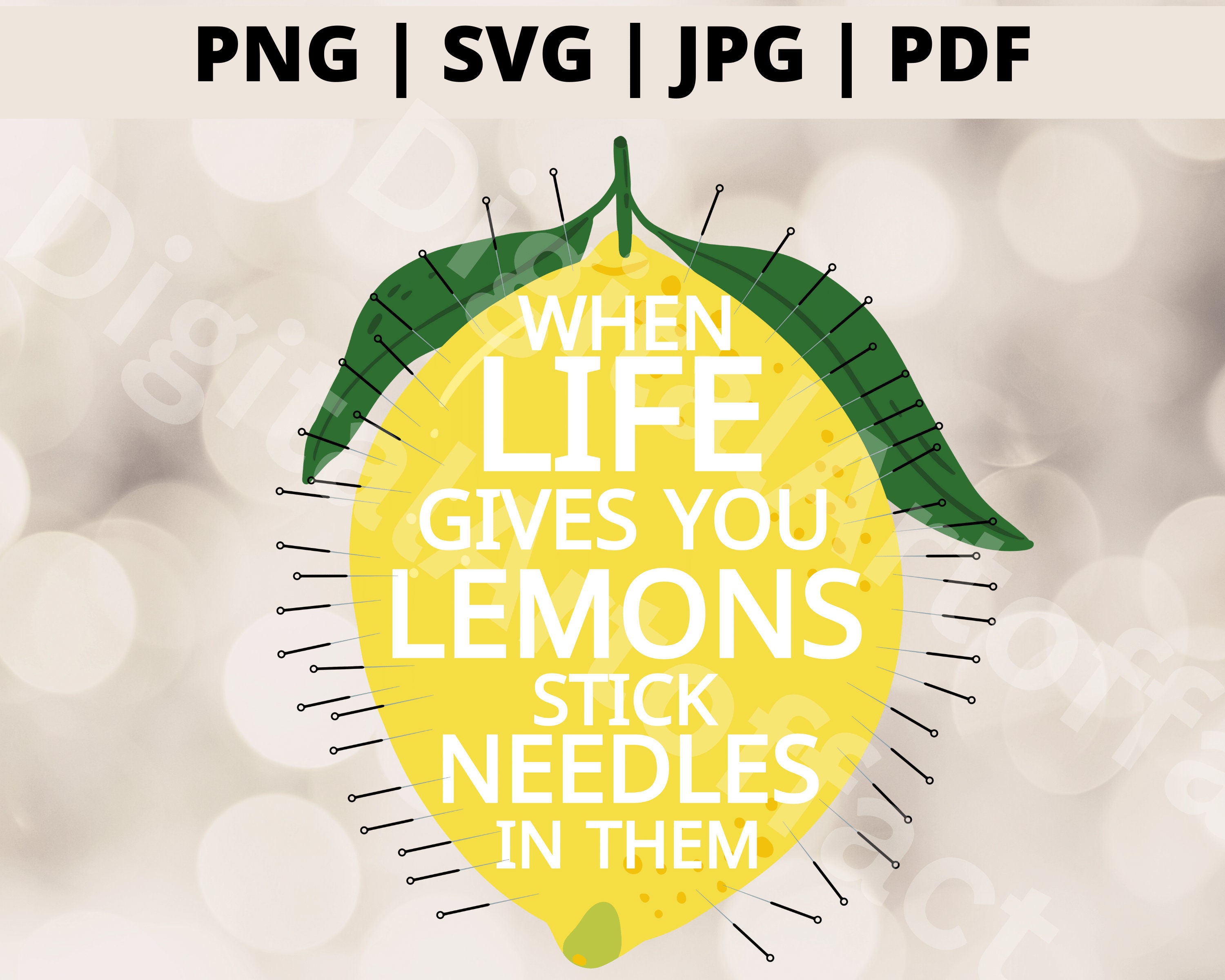 Acupuncture When Life Gives You Lemons Stick Needles in Them ...