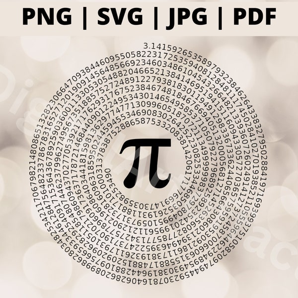 Pi Symbol - Etsy