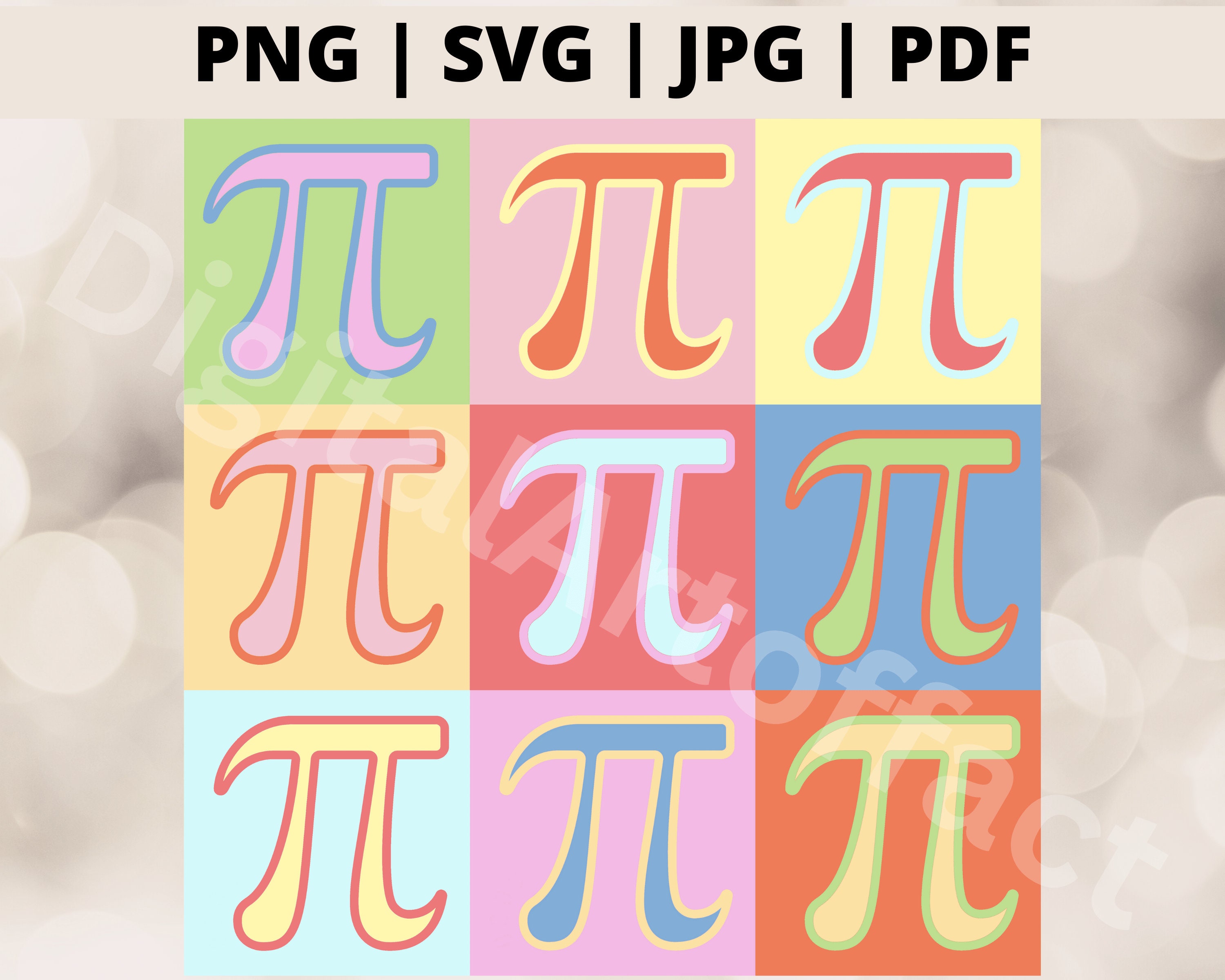 Happy Pi Day Svg, Pi Svg, Math Teacher Svg, Teacher Pi Day Svg, Math 3. ...