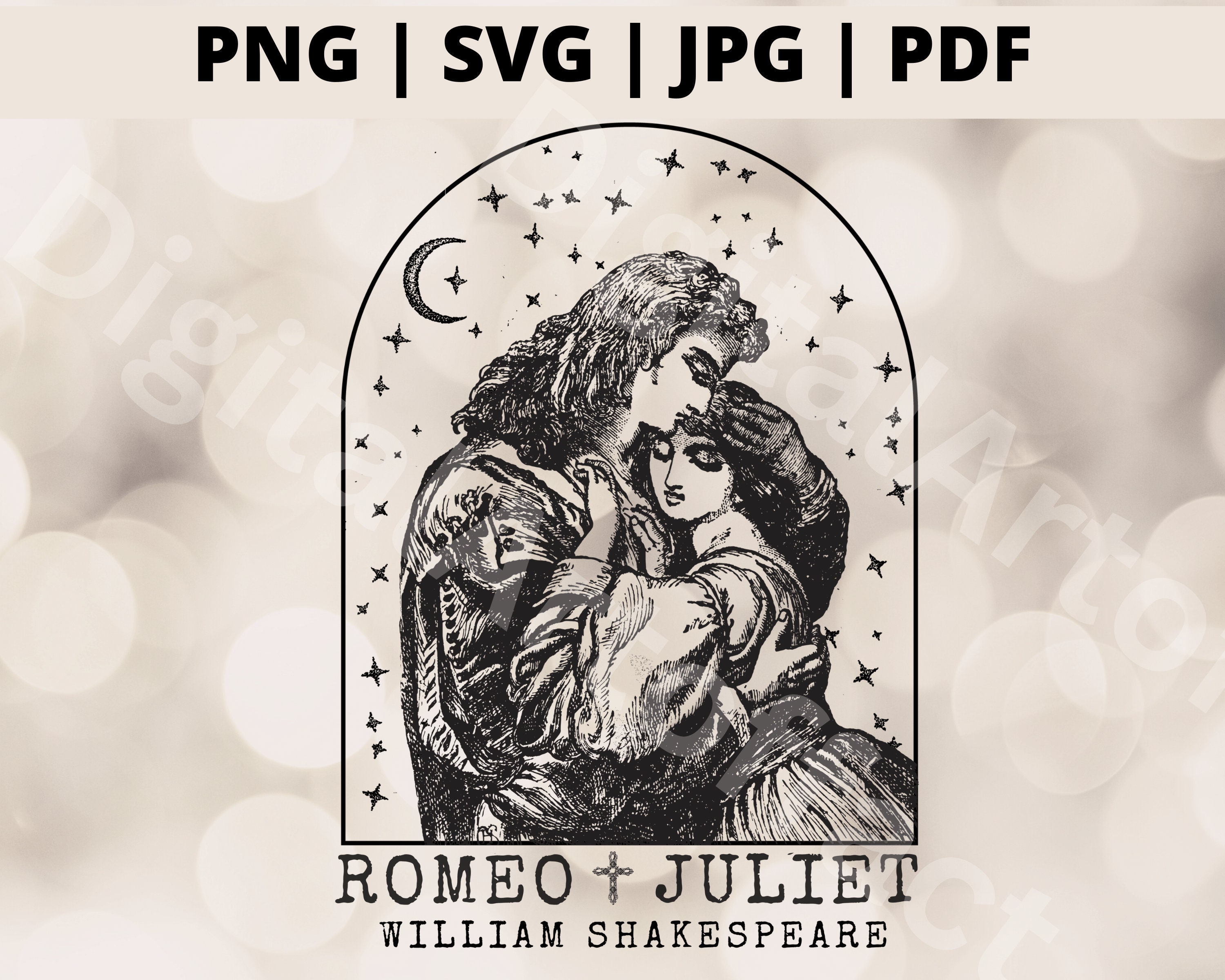 Romeo And Juliet Rose Drawing