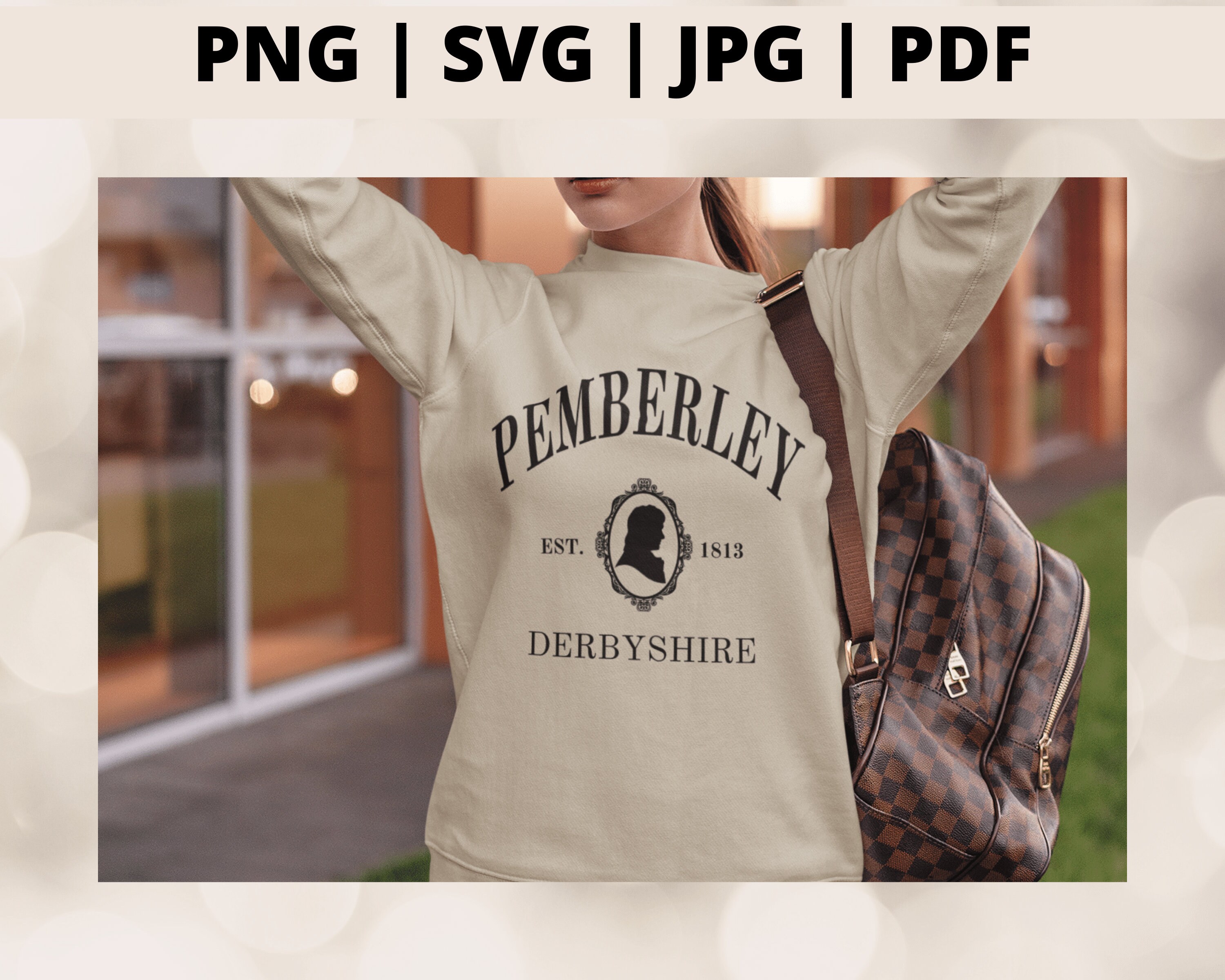 Pemberley Svg, Pride and Prejudice Png, Literary Jane Austen, Bookish ...