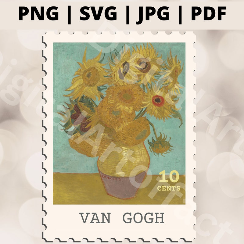 Van Gogh Svg - Etsy