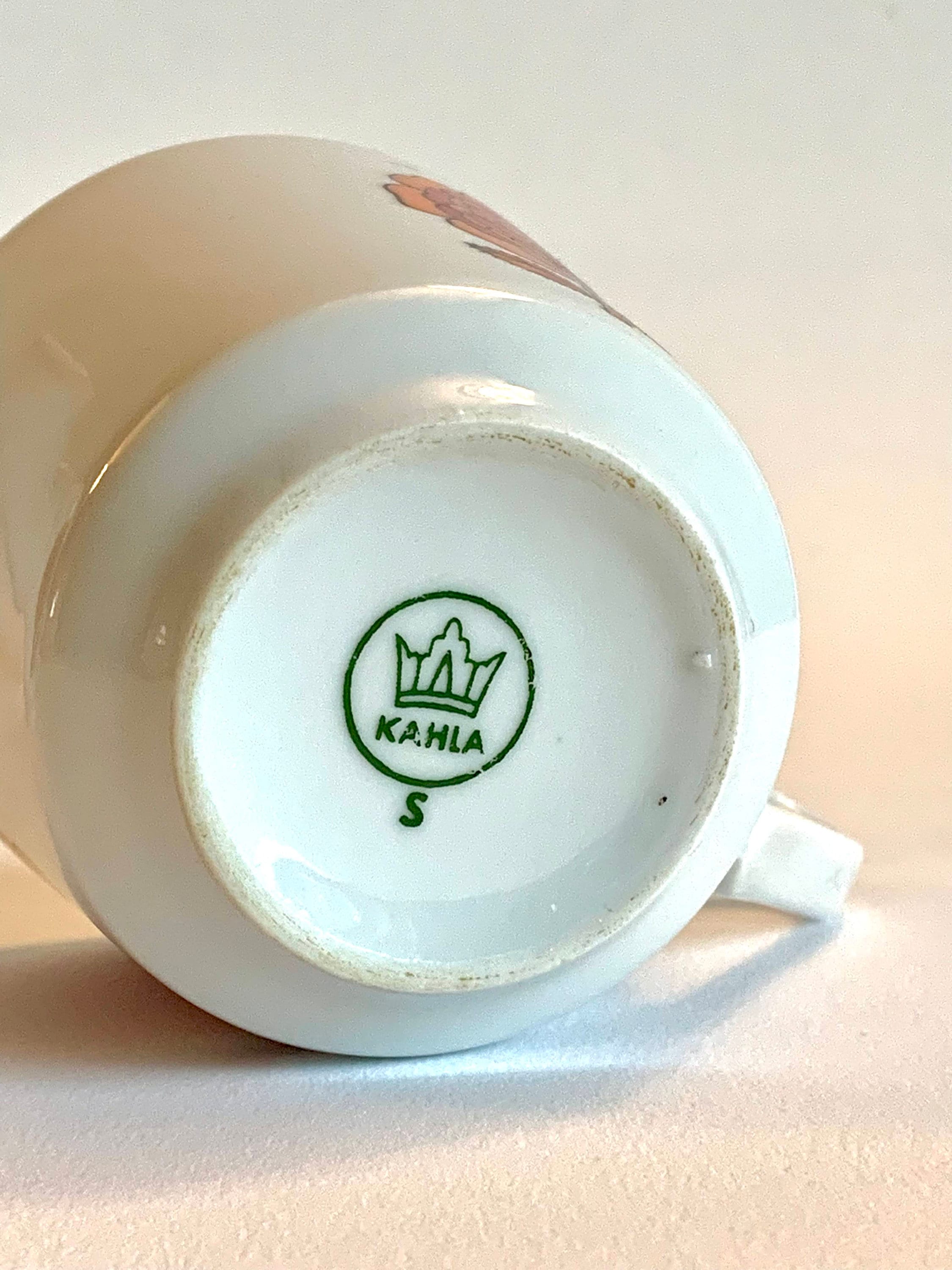 Kahla Tea Coffee Set With 5 Cups Teapot and Milk Jug. the - Etsy