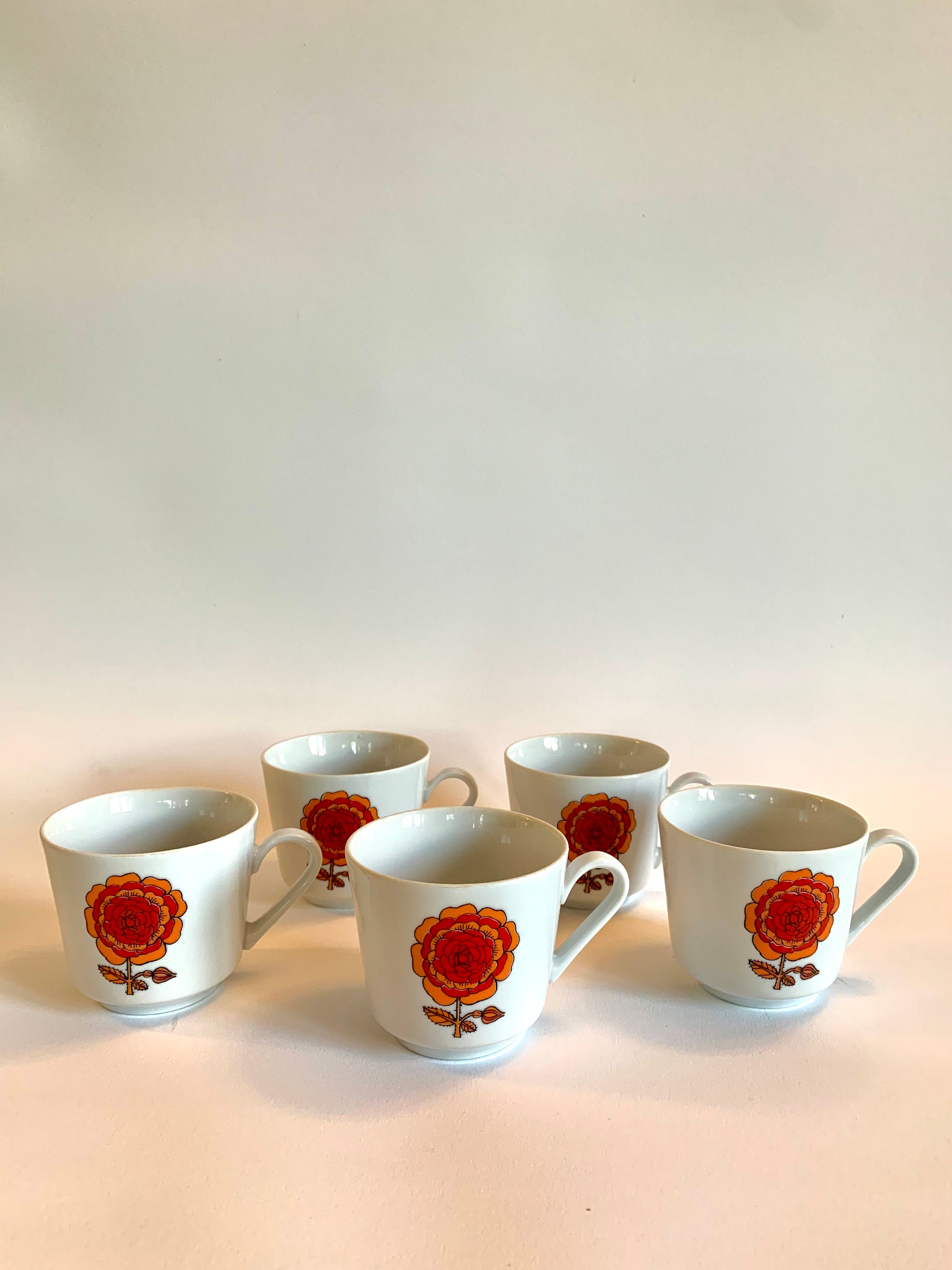 Kahla Tea Coffee Set With 5 Cups Teapot and Milk Jug. the - Etsy