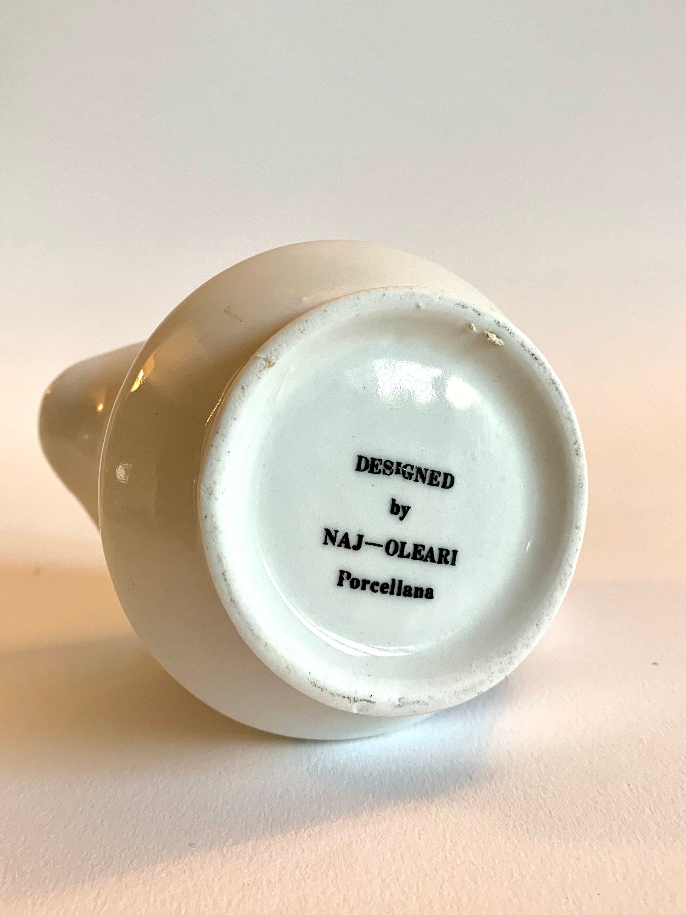 Vintage Naj-oleari Tea Coffee Set With 5 Cups, Sugar Bowl, Teapot, and ...