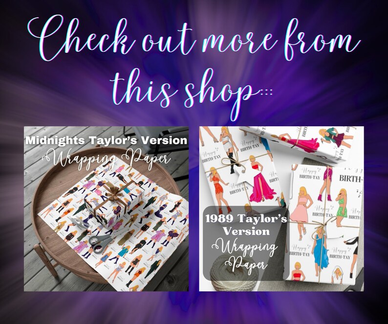 1989 Eras Inspired Happy Birth-tay Card Swift Bday Themed - Etsy