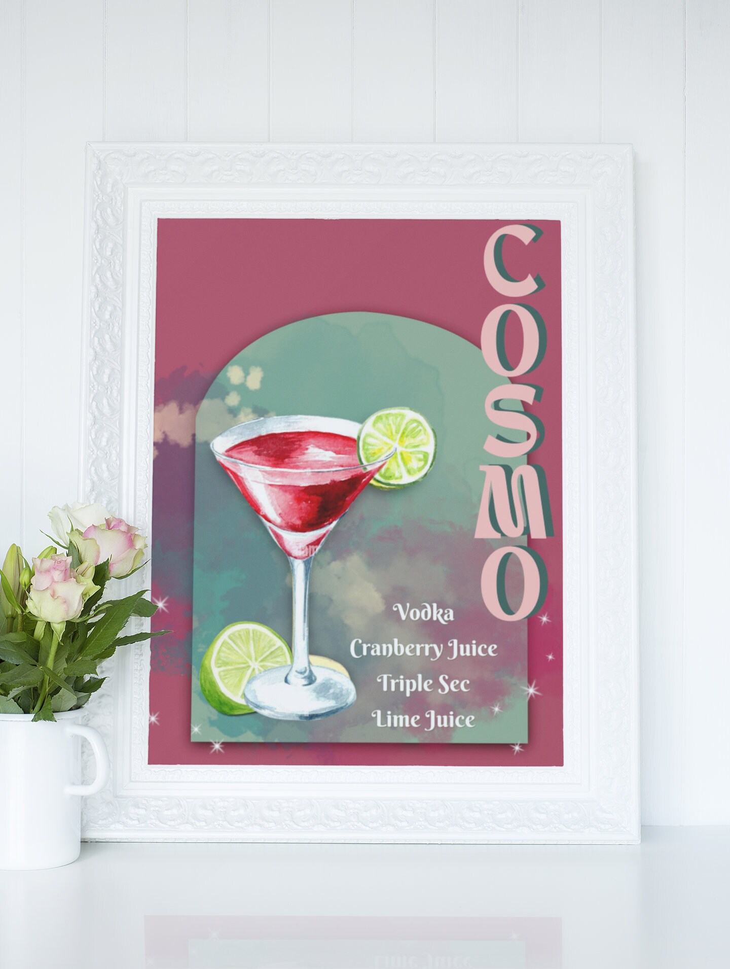 Cosmopolitan Drink Clip Art