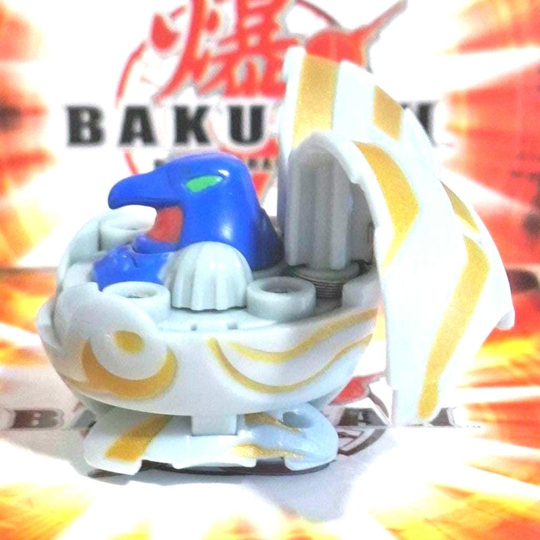Bakugan Haos Ravenoid Gray + Card - [choose G Power] - Battle Brawlers ...