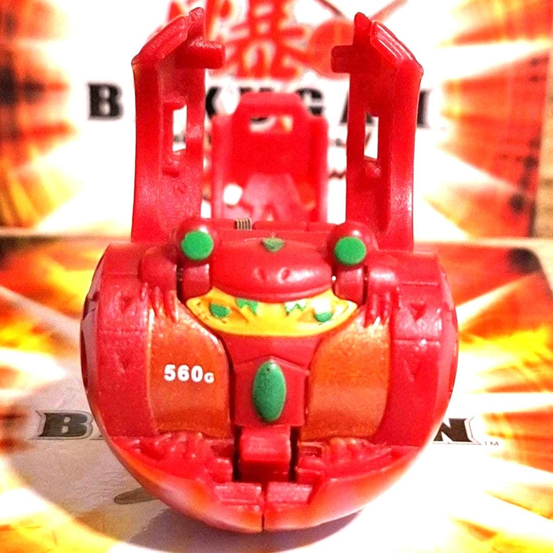 Bakugan Pyrus Dual Elfin Red + Card - [choose G Power] - New Vestroia ...