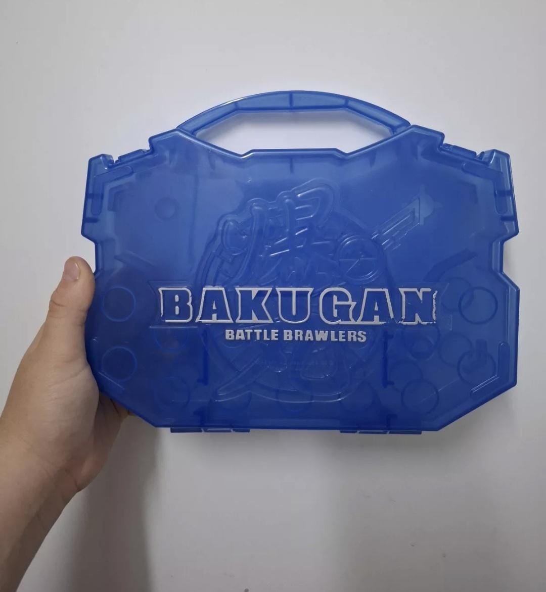 Bakugan Storage Case Blue Battle Brawlers - Etsy
